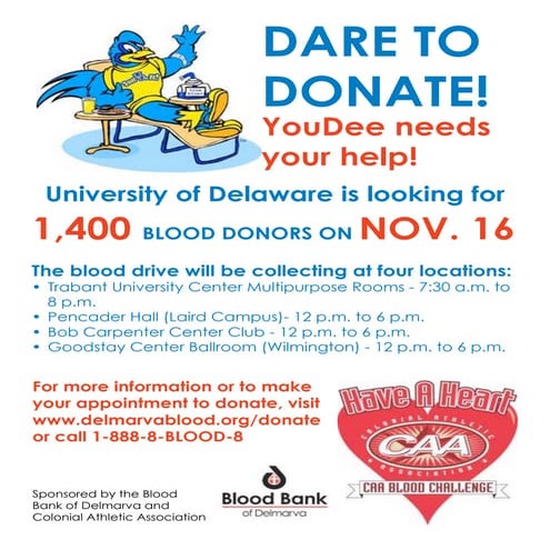 Sample Blood Drive Flyer | PDF