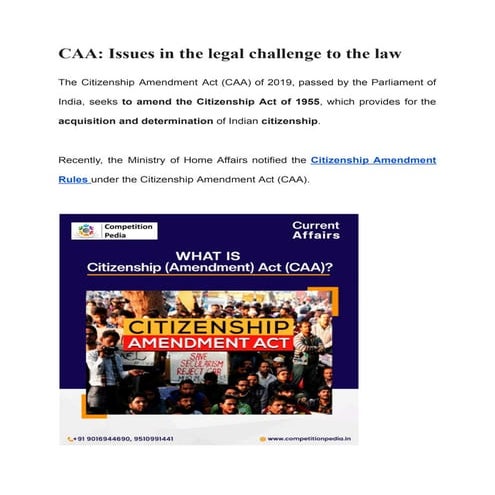 CAA_ Issues in the legal challenge to the law.pdf