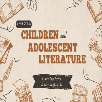 Children and Adolescent Literature (WEEK 2-3).pdf