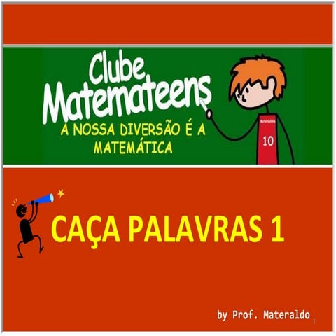 Caça Palavras 01 | PPS