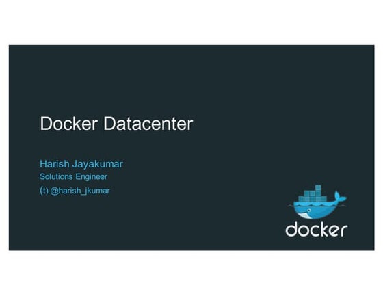Docker 101 | PPT