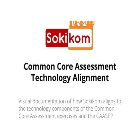 Sokikom Common Core Alignment | PDF