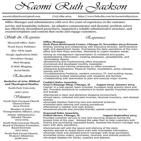 Resume- 2016 | PDF