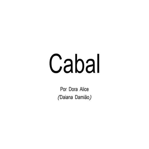 Cabal | PPT