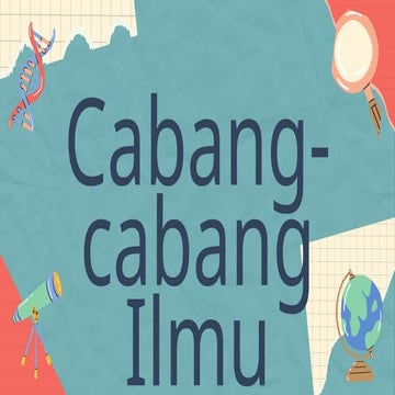 Cabang-Cabang Ilmu Sains deep learning.pptx