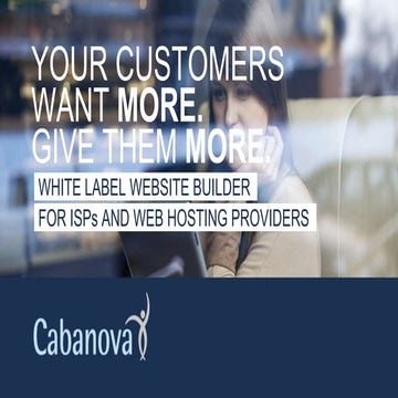 Cabanova Website Builder for Resellers | PPT