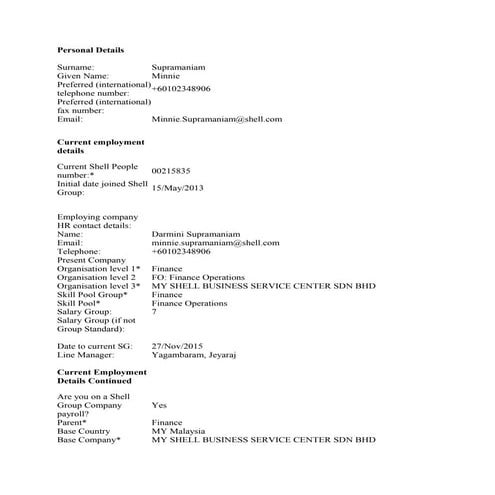 Resume 2014 | PDF