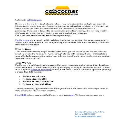 Cab fare calculator | PDF