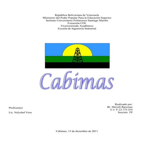 Cabimas | DOCX