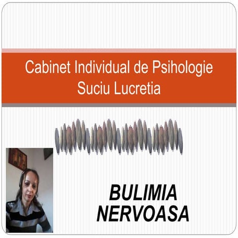 Cabinet individual de psihologie Suciu Lucretia | PPTX