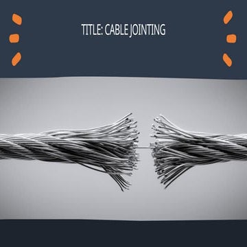 Eiae unit 4 jointing of cables1 | PDF