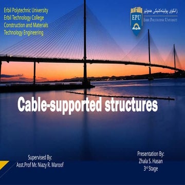 Cable-supported structure Engineering presentation.pptx