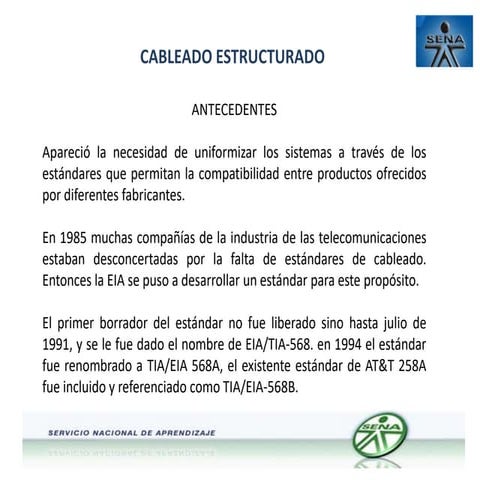 Introducción al cableado estructurado | PDF
