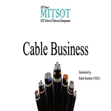 Cable Business | PPTX