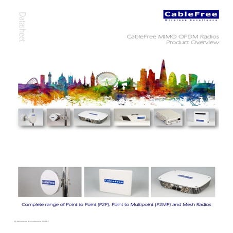 CableFree MIMO Radio product summary 2018 | PDF