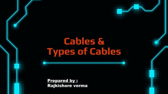 Network Cables Installation | PPT