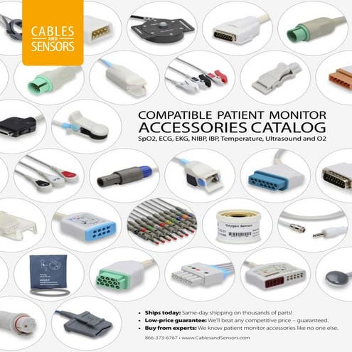 Cables and Sensors Catalog | PDF