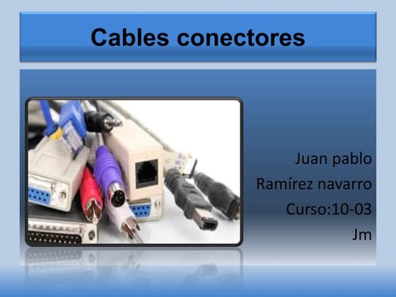 Cables Conectores | PDF | Computer Peripherals | Computing