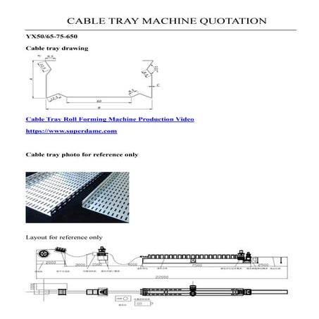 Cable tray Roll Forming Machine quotation.pdf