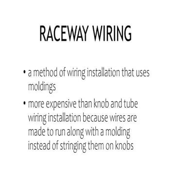 PROCEDURES IN RACEWAY AND CABLE TRAY INSTALLATION | PPTX