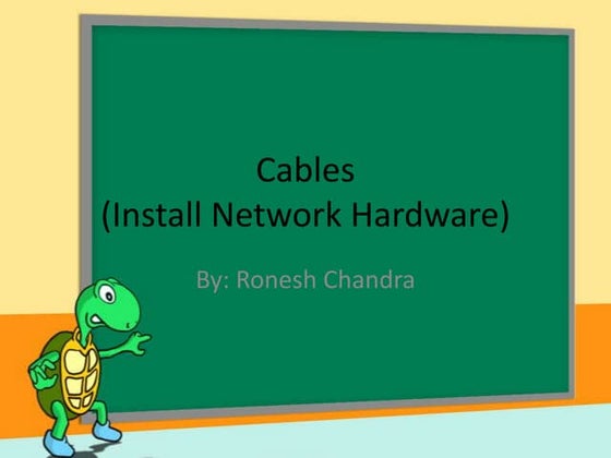 TLE 10 (ICT): LAN Cabling | PPTX | Computer Networking | Computing