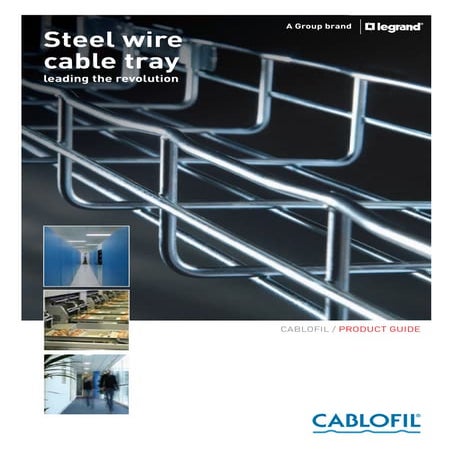 Cablofil Steel Wire Cable Tray Product Catalogue | PDF