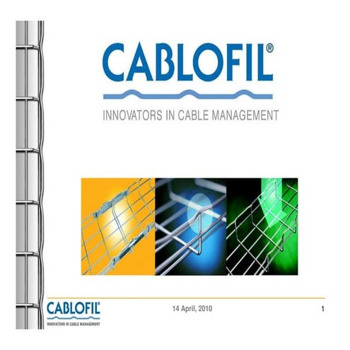 Cablofil Cable Tray Catalog Pdf - Catalog Library