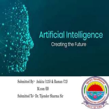 Àrtificial intelligence Presentation.pptx
