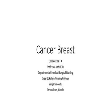 Breast self examination (bse) ppt | PPTX