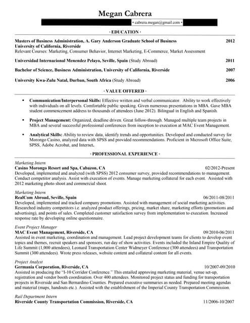 Maria Young Resume | DOCX