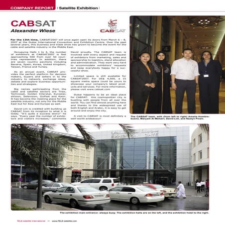 Cabsat | PDF