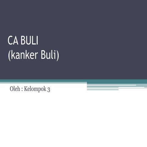 Ca buli | PPTX