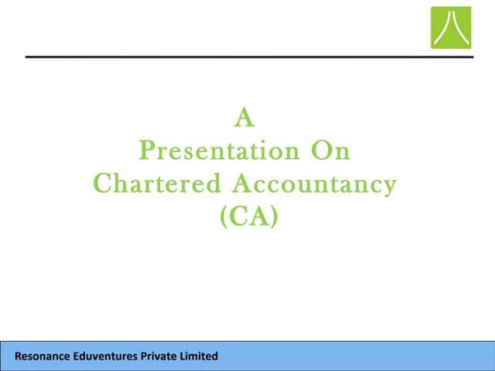 chartered accountant | PPT