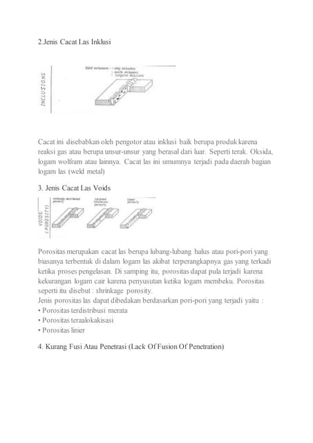 CACAT LAS DAN BAHAYA PADA PEKERJAAN LAS.pptx