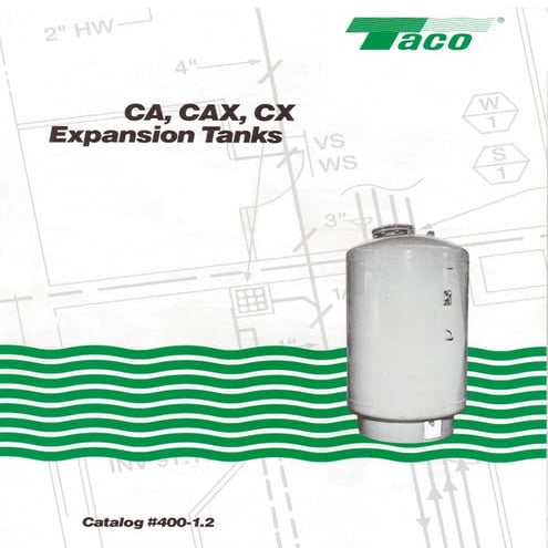 Ca Cax Cx Expansion Tanks | PDF