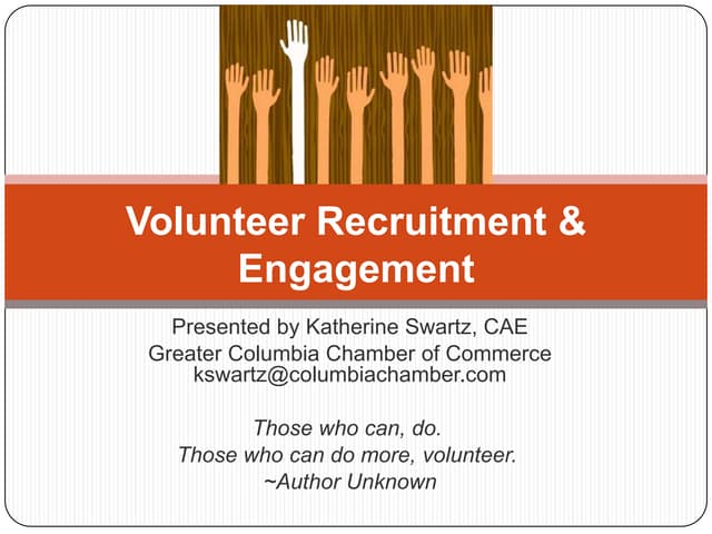 Social Media for Nonprofit Volunteer Recruitment Social Media for Nonprofit Volunteer Recruitment