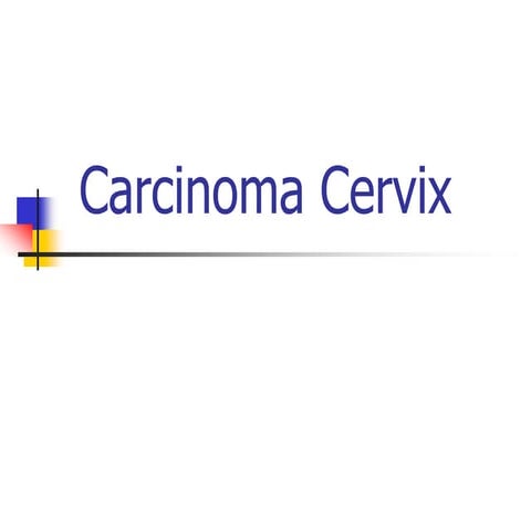 Ca Cervix Ppt