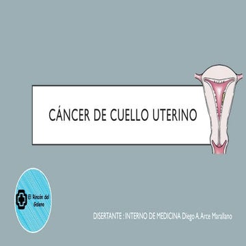 ca cervix.pptx CANCER DE CERVIX CACU CACU | PPTX
