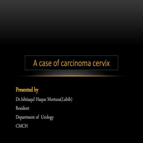 Ca cervix | PPT | Cancer | Diseases and Conditions