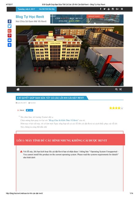 Bí Quyết Làm Việc Với Các Đối Tượng Trong Phần Mềm Revit | PDF