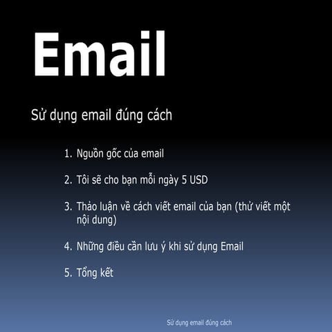How to write an email | PPT