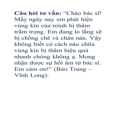 Cach chua vung kin bi tham | PDF