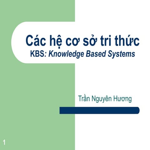 Knowledge Based Systems.ppt