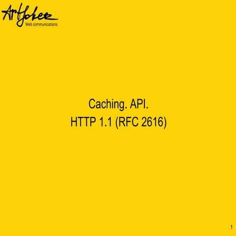 Caching Api 11 Ppt