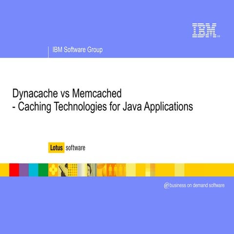 Caching Technology Comparison Ppt