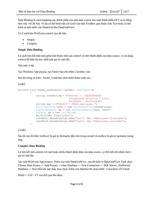 7.databinding | DOCX