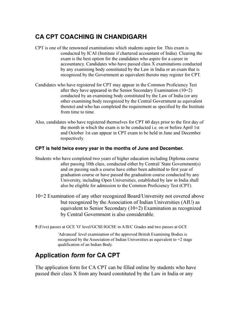 G.D.C.&A. and C.H.M.- JOB & CAREER ORIENTED GOVERNMENT COURSES. | PDF