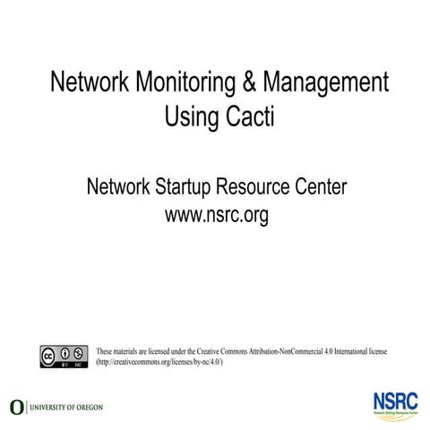 Cacti Network Monitoring Networking Tools | PPT