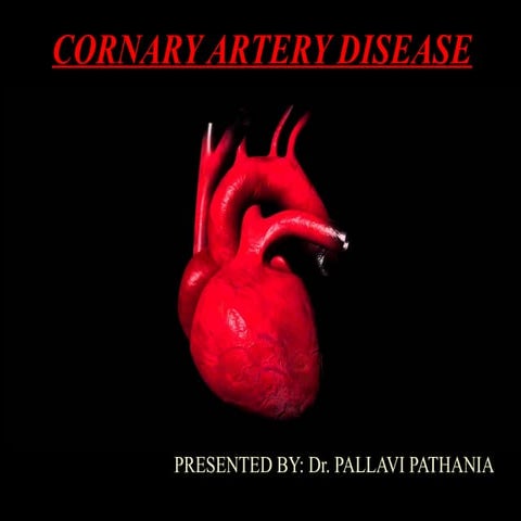 Coronary artery disease : CAD, atherosclerotic heart disease | PPT