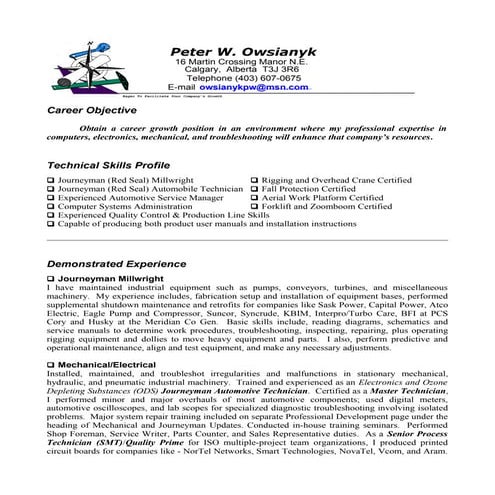 Resume_Updated_Aji M P | DOC